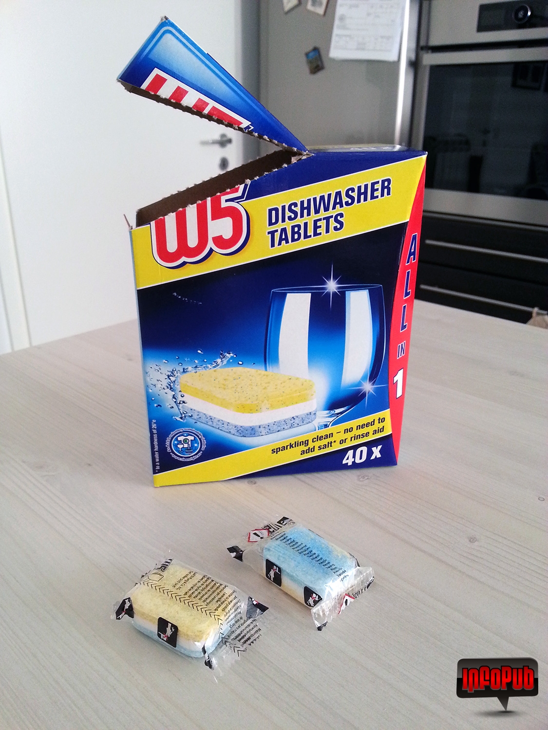 Infopub — W5 All in 1 – detergent pentru masina de spalat...